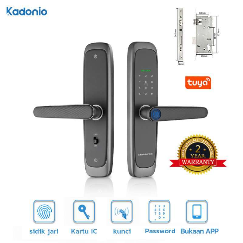 Jual Kadonio Kunci Pintu Bluetooth Pintar Handle Kunci Pintu Sidik Jari ... Jual Kadonio Kunci Pintu Bluetooth Pintar Handle Kunci Pintu Sidik Jari ...
