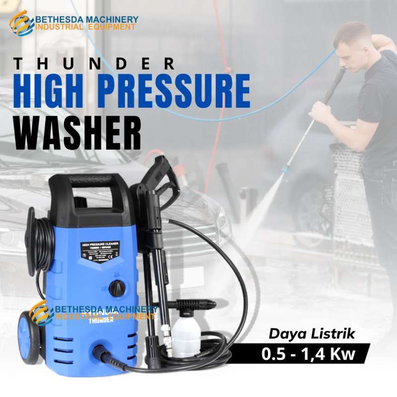 Jual Alat Cuci Motor / Mobil High Pressure Washer Hyundai Hdpw 100 ...