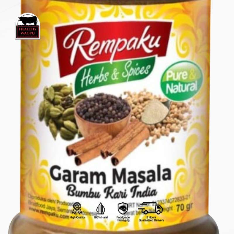 Jual Rempaku Garam Masala / Bumbu Khas India / Premium Quality Di ...