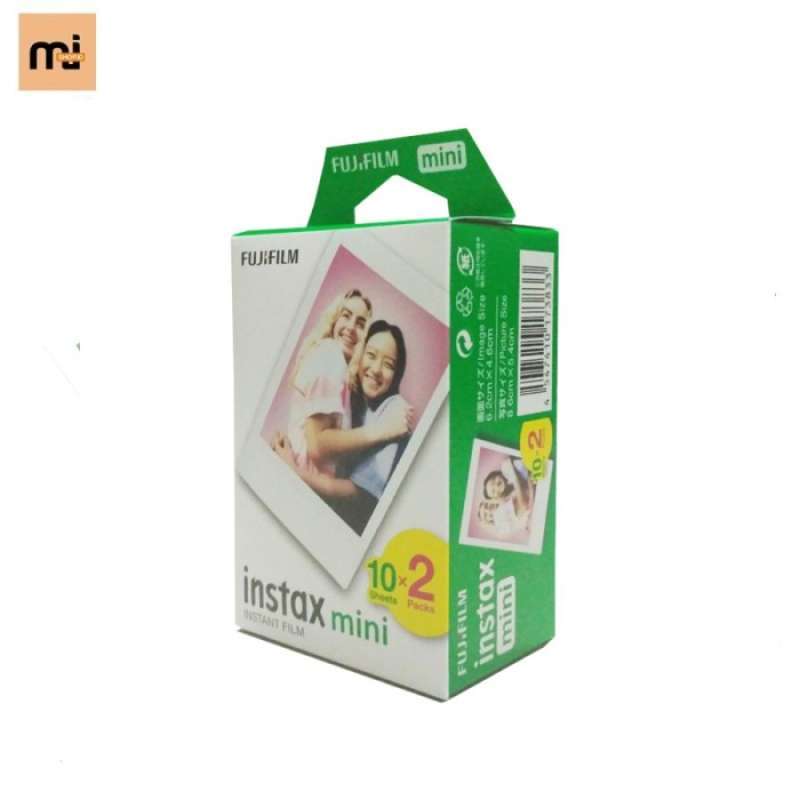 Promo Fujifilm Instax Mini Paper Twinpack Polos (20 Lembar) Diskon 23% ...