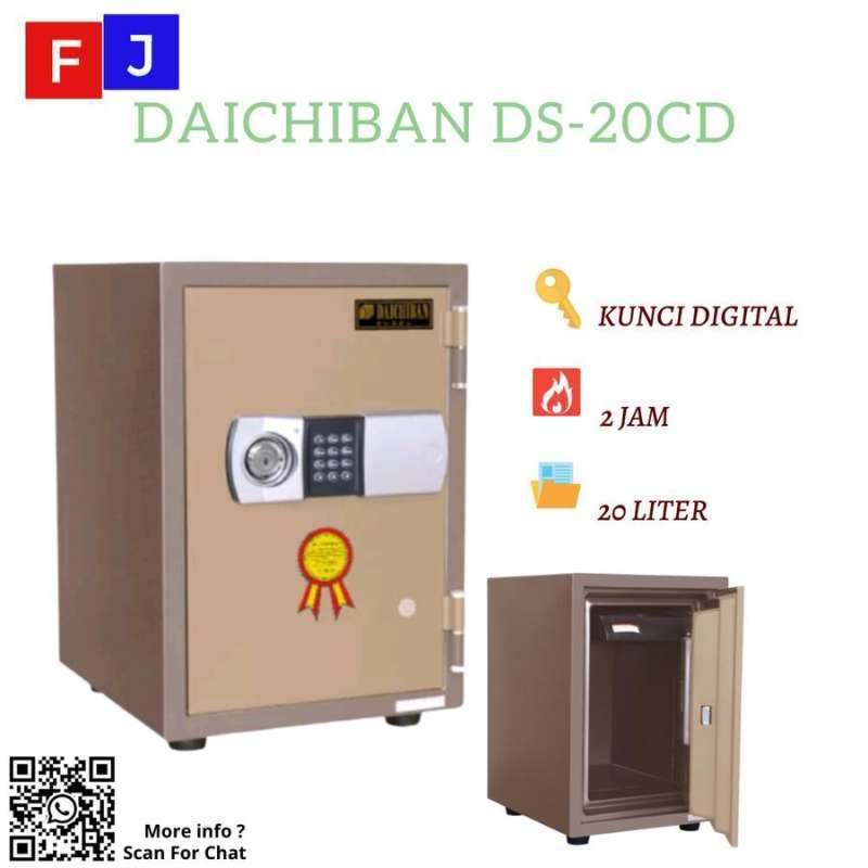 Jual Daichiban Ds-20cd | Brankas Digital Tahan Api Di Seller Smfj ...