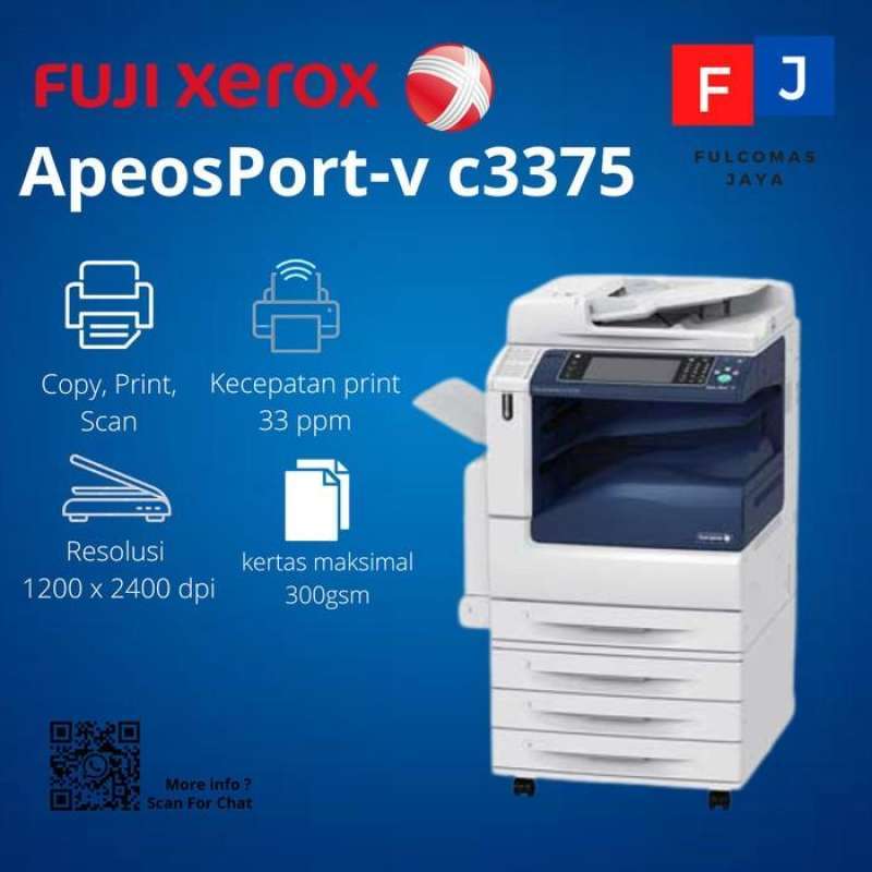 Jual Fuji Xerox Apeosport V C4475 Mesin Fotokopi Fotocopy Kertas A3 A3