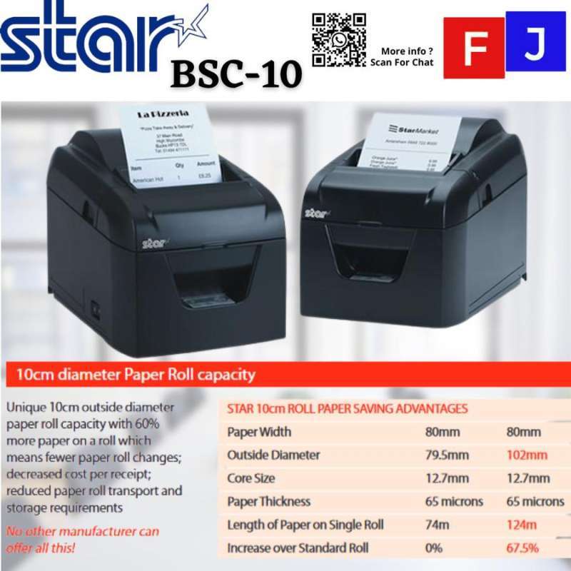 Jual STAR BSC-10 Printer Thermal Kasir BSC10 di Seller SMFJ Official ...