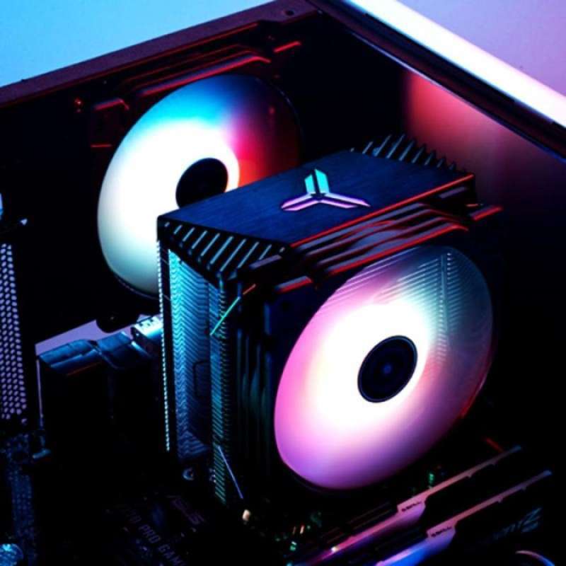 Promo CPU Cooler JONSBO CR-1000 RGB Cooling 12CM Fan Heatsink ...