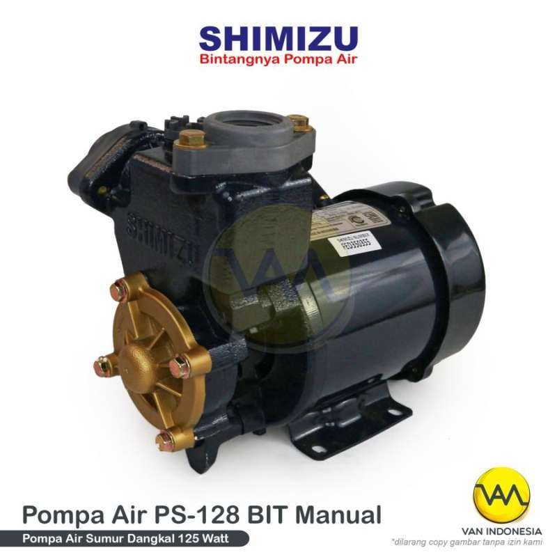 Jual Pompa Air Sumur Dangkal Shimizu PS 128 BIT Manual di Seller VAN ...