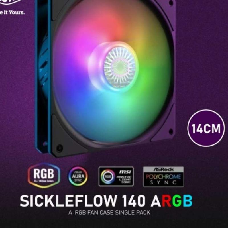 Promo Cooler Master Sickleflow 140 Argb - Single Pack Diskon 23% Di ...