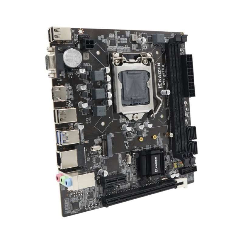 Promo Motherboard Kaizen B75 M.2 Nvme Lga 1155 Ddr3 B75 Garansi Resmi 3 ...