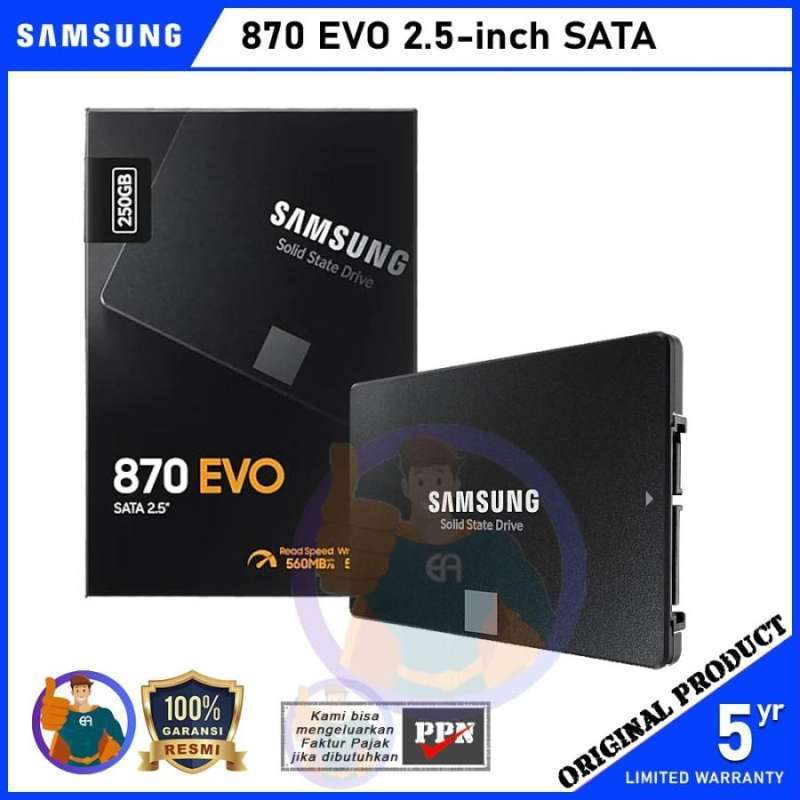 Jual Ssd Samsung 870 Evo 250gb 2.5 Inch Sata Di Seller Eternal Asia ...