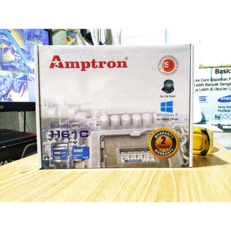 Promo Mainboard / Motherboard Amptron H61C Diskon 23% di Seller Ulita ...