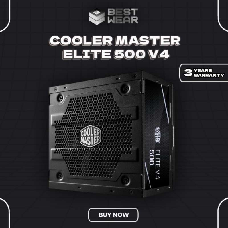 Promo PSU Cooler Master Elite 500 V4 | 500 Watt 80+ PLUS Diskon 23% di ...