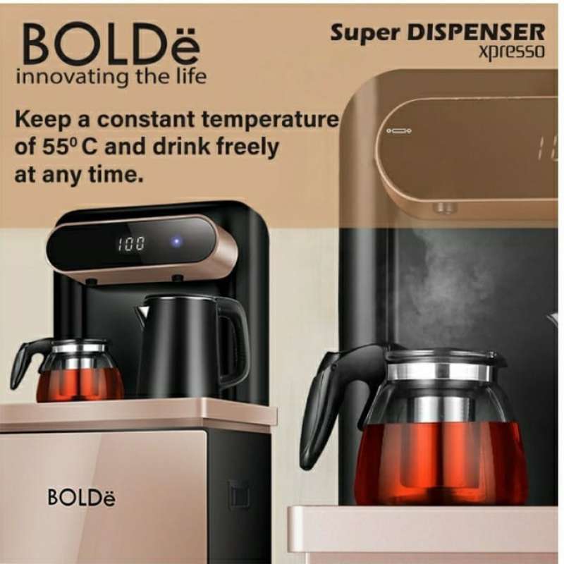 Jual DISPENSER GALON BAWAH BOLDE SMART FOUNTAIN XPRESSO Remote ...