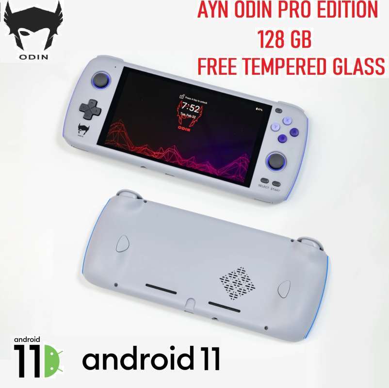 Jual AYN Odin Pro 8GB 128GB Android Snapdragon Handled Portable Video Game - Grey di Seller ...