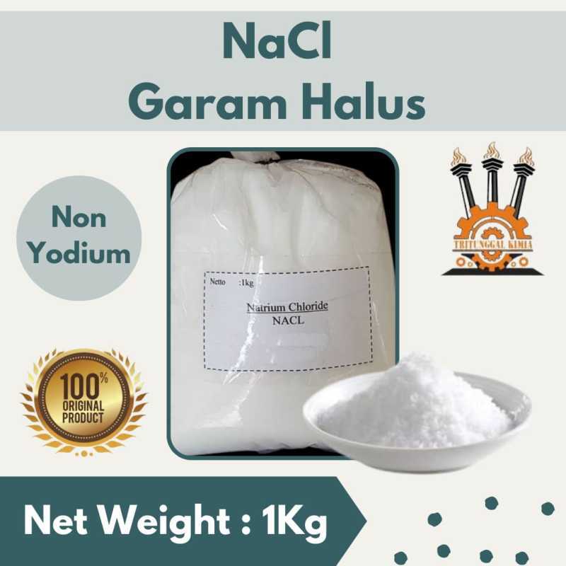 Jual Garam Nacl 1kg Garam Halus 1kg Nacl Sodium Chloride Garam Industri ... Jual Garam Nacl 1kg Garam Halus 1kg Nacl Sodium Chloride Garam Industri ...