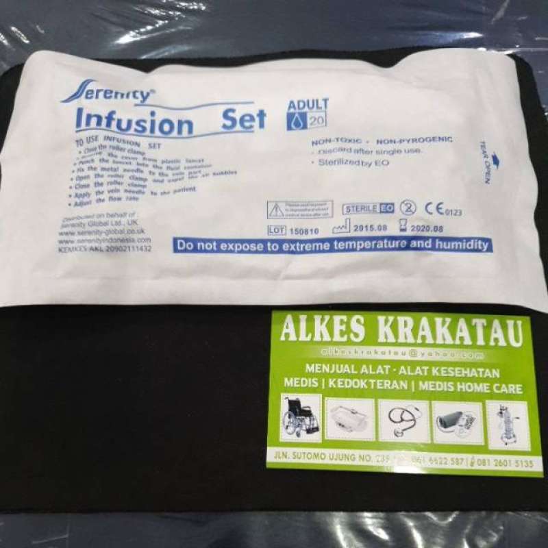 Jual Infus Set Dewasa / Infusion Set Adult / Infus Set Anak/ Infusion ...