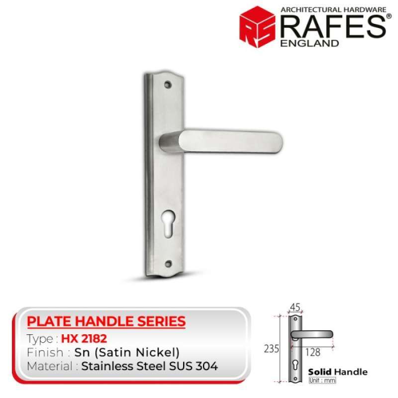 Promo Plat Handle Rafes Stainless Steel Sn Hx 2182 Diskon 23% Di Seller ...