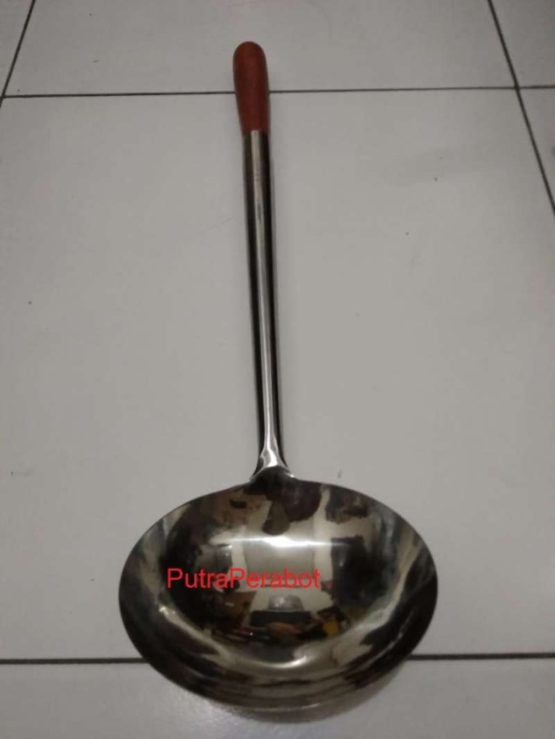 Jual Irus Sendok Kuah Sayur Stainless Steel Ukuran Jumbo di Seller ...