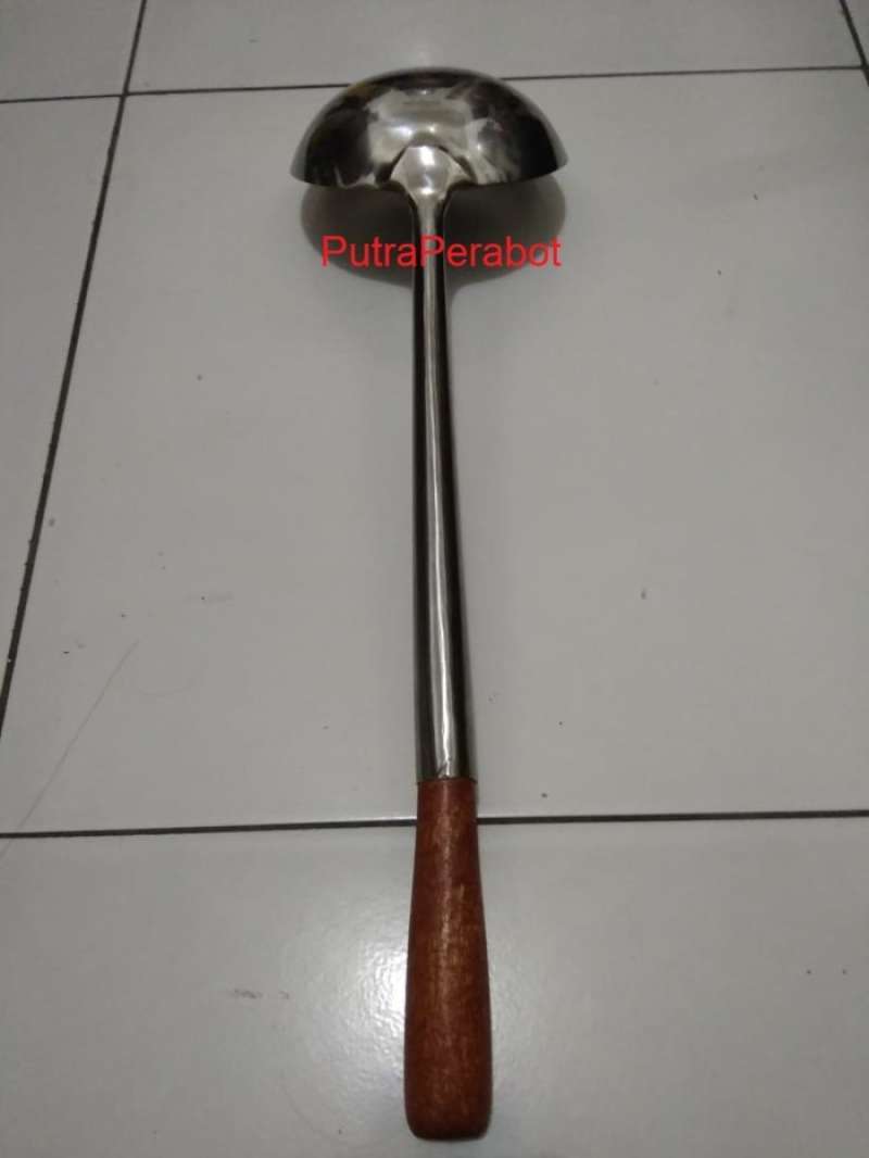 Jual Irus Sendok Kuah Sayur Stainless Steel Ukuran Jumbo di Seller ...