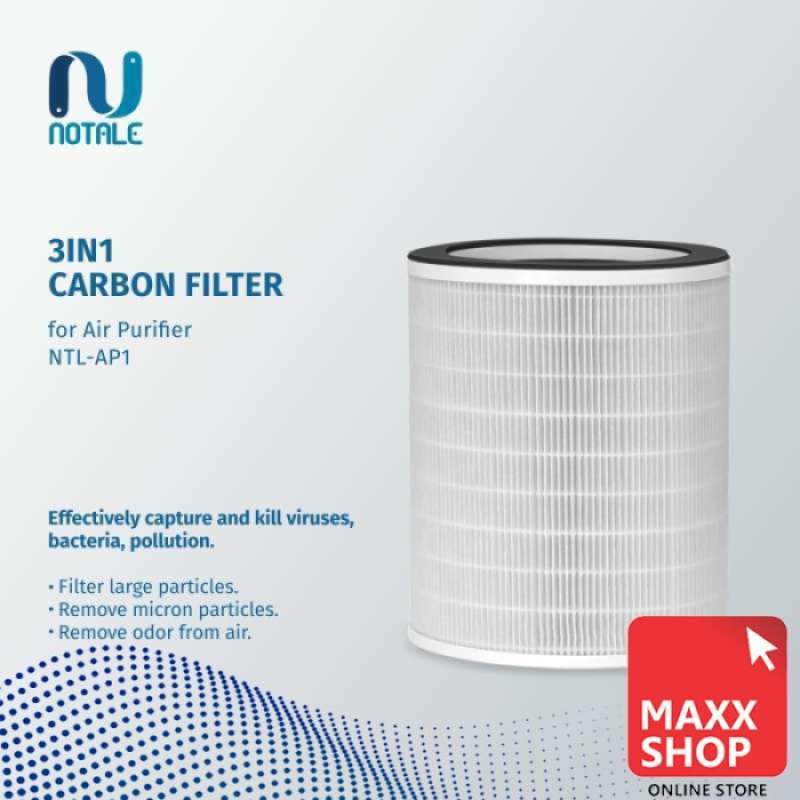 Jual Notale Replacement Hepa 13 Filter Pengganti For Air Purifier ...