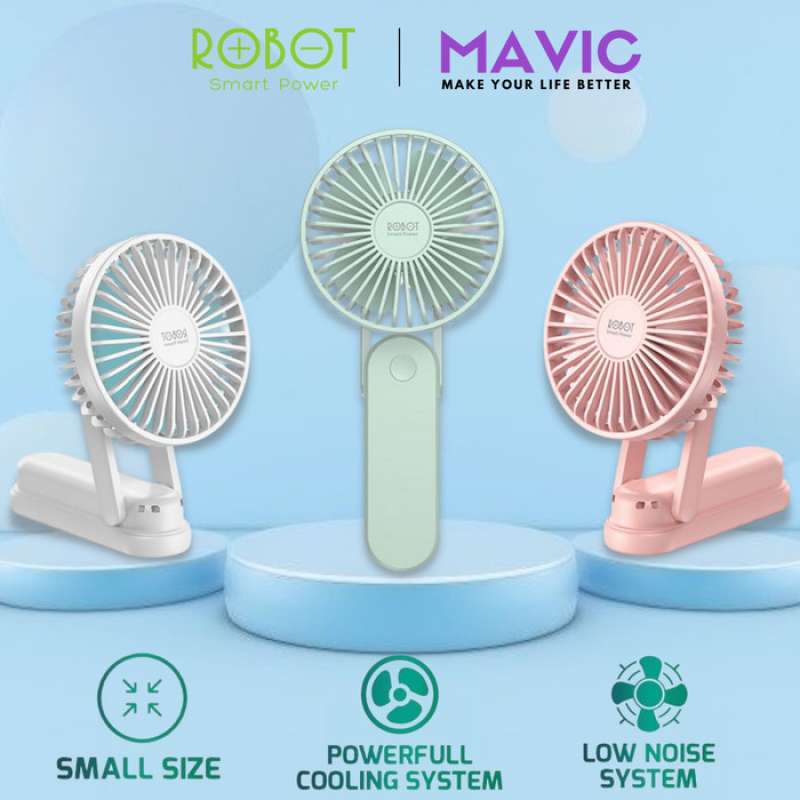 Promo MINI FAN PORTABLE ROBOT RT-BF11 KIPAS ANGIN MINI 3 IN 1 FOLDABLE ...