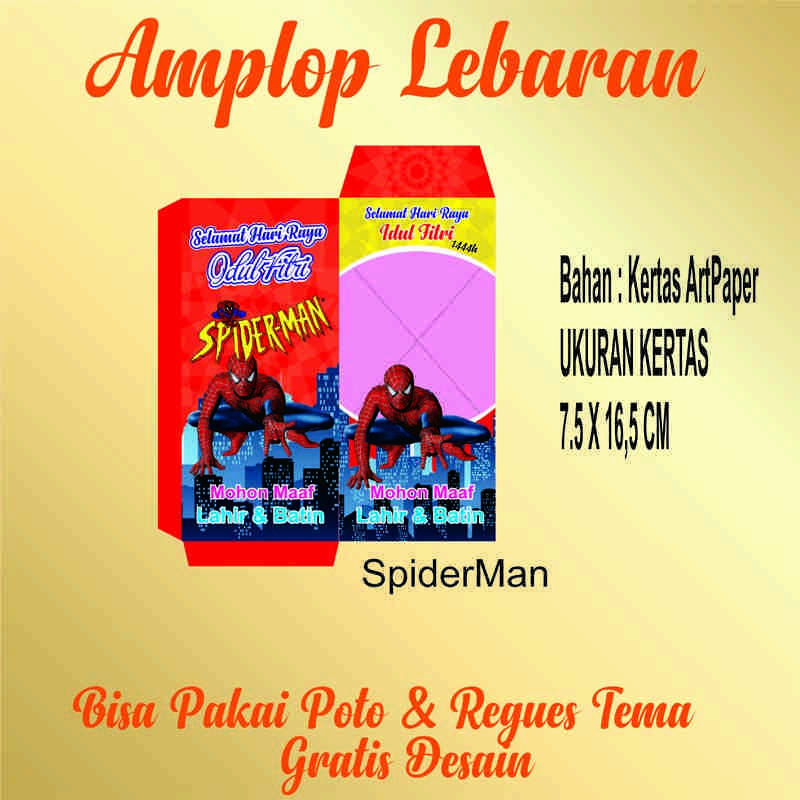 Jual AMPLOP LEBARAN CUSTOM FOTO DAN NAMA - AMPAU LEBARAN - AMPLOP THR ...