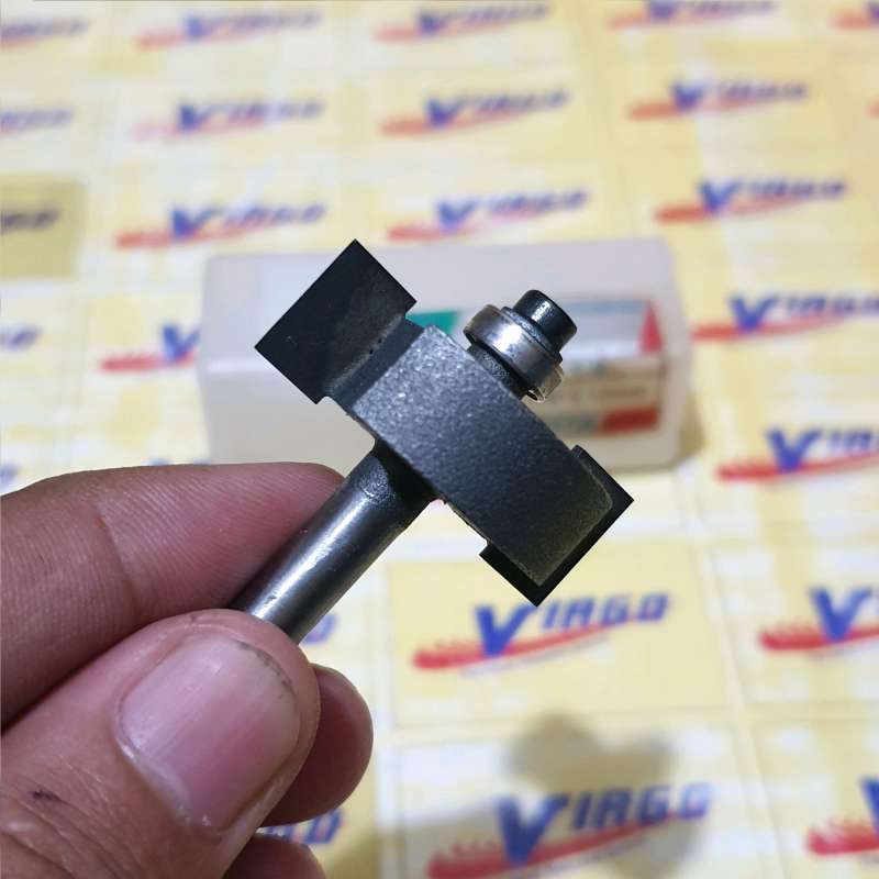 Jual 12mm Mata Profil Router Roter Trimmer Kayu Sloting Bit 1/4 X 12mm ...