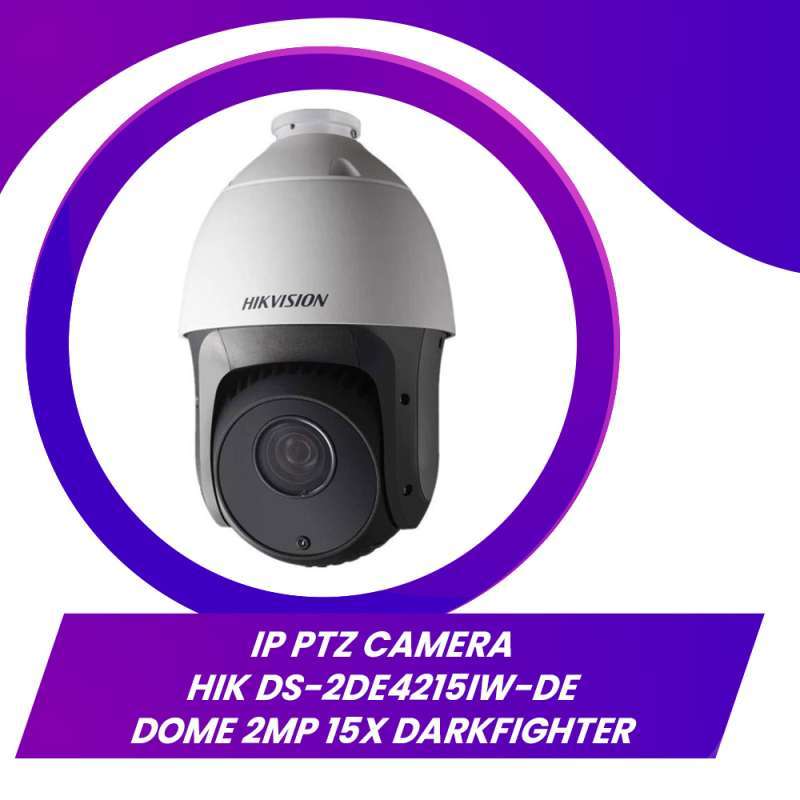 Jual Ip Ptz Camera Hik Ds 2de4215iw De Dome 2mp 15x Darkfighter Di Seller Bandar Multi Teknologi ...
