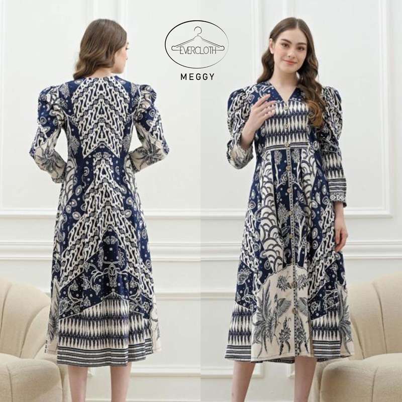 Jual Dres Batik Lengan Panjang Kekinian Terbaru - Harga Promo Mei 2024 | Blibli
