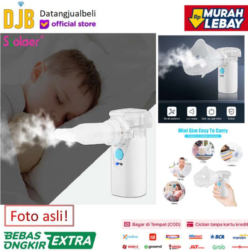 Promo Alat Terapi Pernafasan Asma Nebulizer Inhaler Inhalator - CK ...