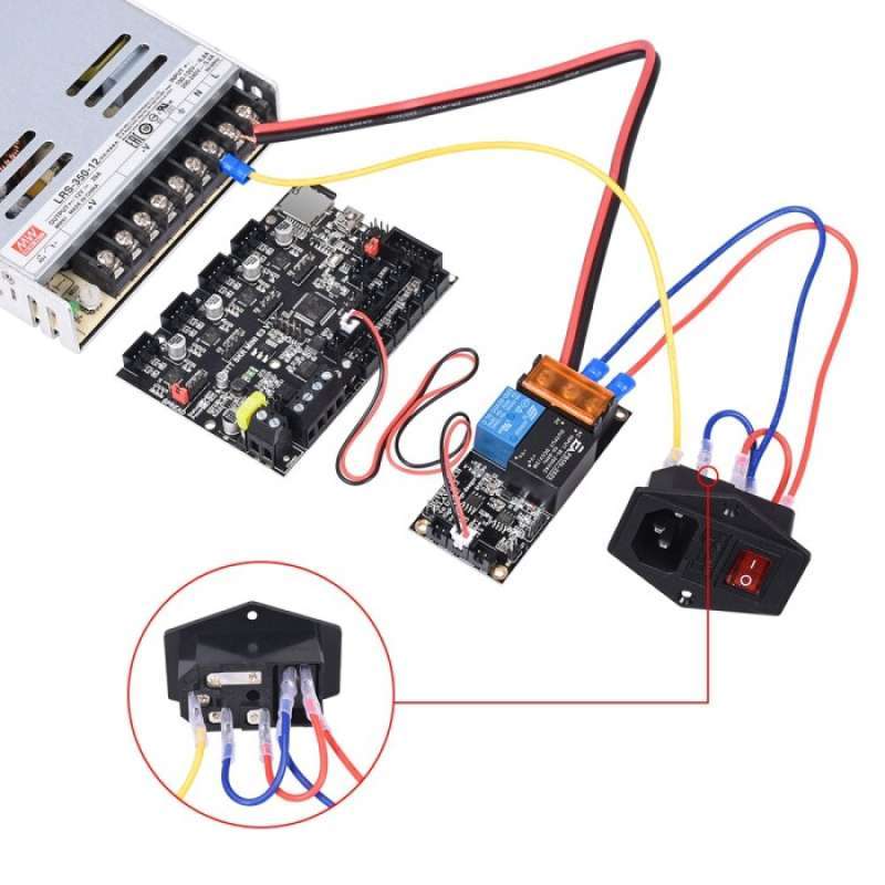 Jual Original Bigtreetech Relay Automatic Shutdown After Print 3d ...