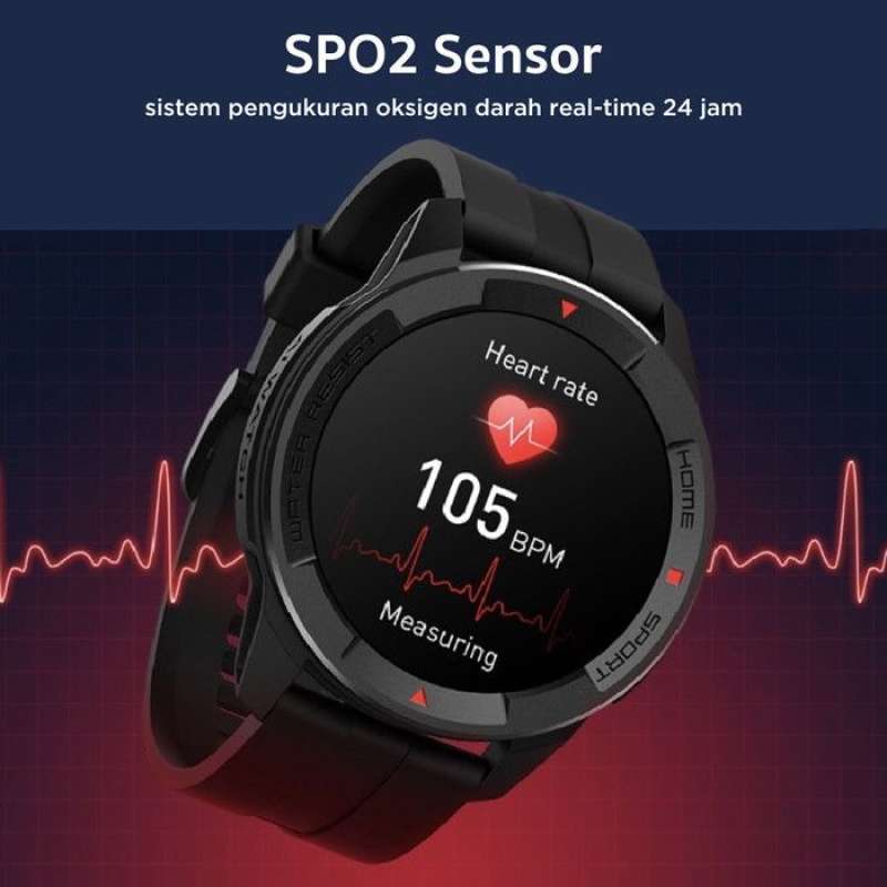 Jual Mibro X1 Smartwatch 5 Atm Sp02 Amoled - Garansi Resmi 1 Tahun Di ...