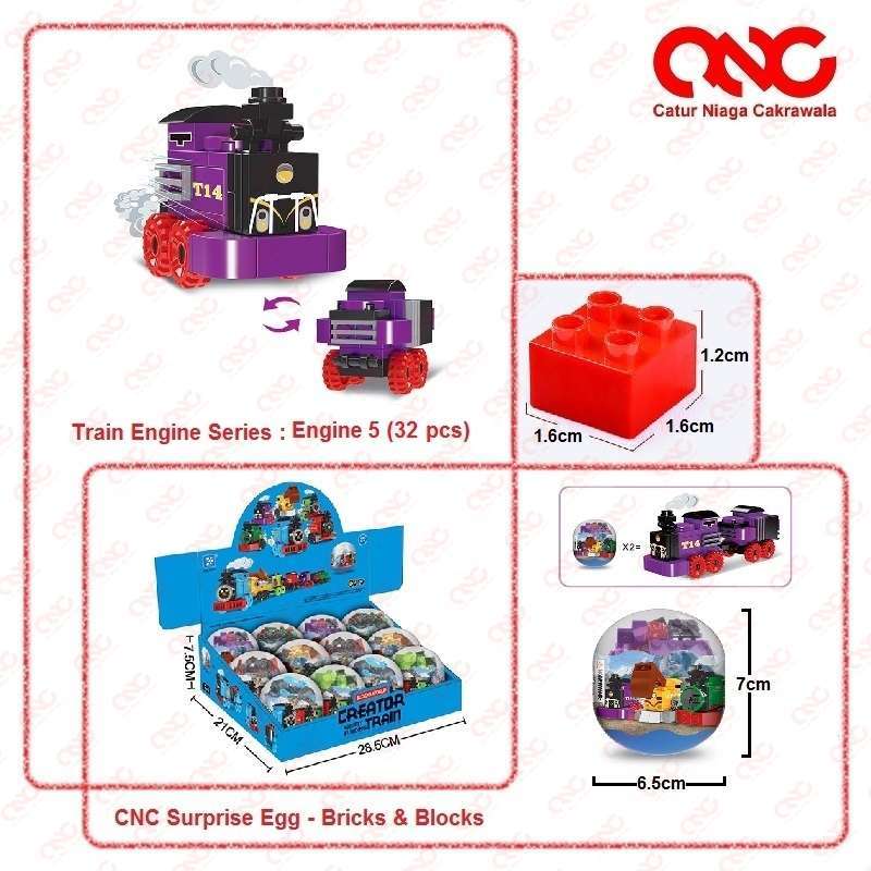 Jual Cnc Surprise Egg Bricks & Blocks - Thomas And Friends Series ...