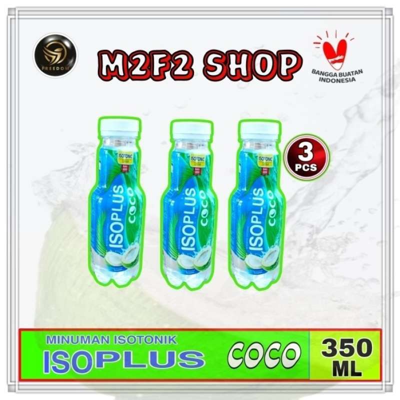 Jual Isoplus Coco Minuman Isotonik Rasa Kelapa - 350 Ml (kemasan 3 Pcs ...