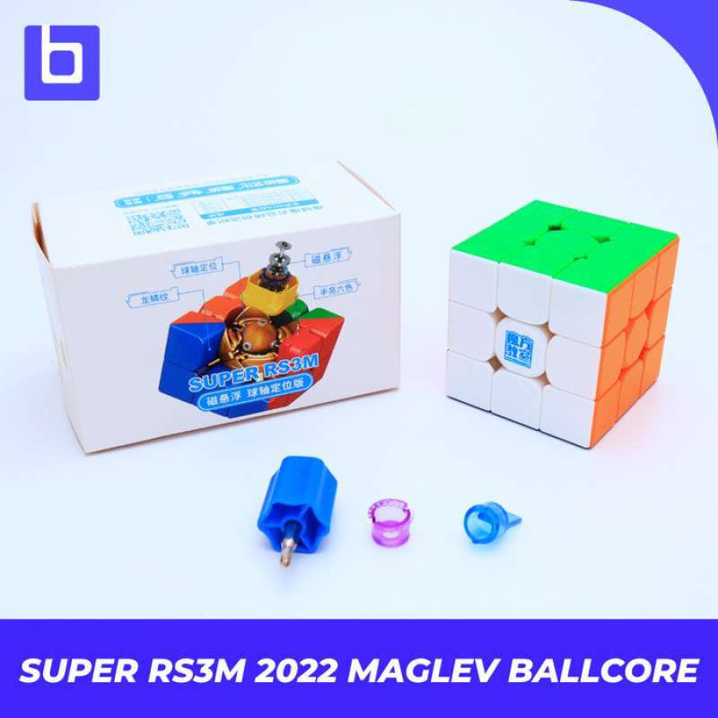 Jual Rubik 3x3 Moyu Super RS3M 2022 Ball Core Magnetic Original di ...