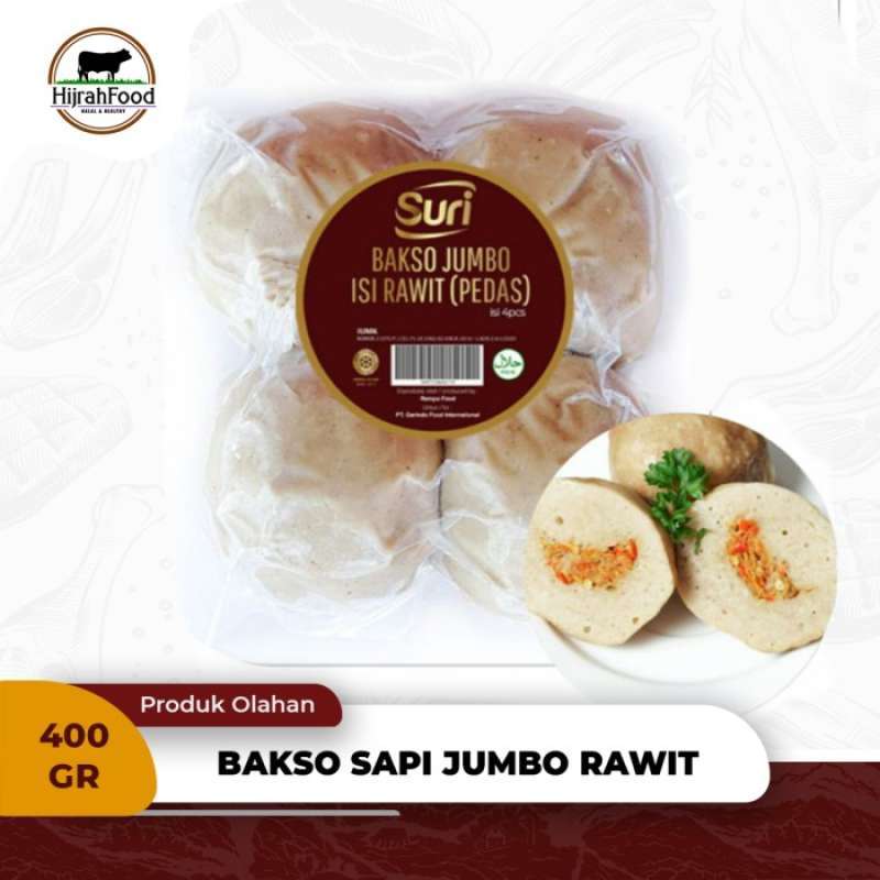 Jual Suri Bakso Sapi Jumbo Isi Cabai Rawit / Chili-Stuffed Jumbo ...