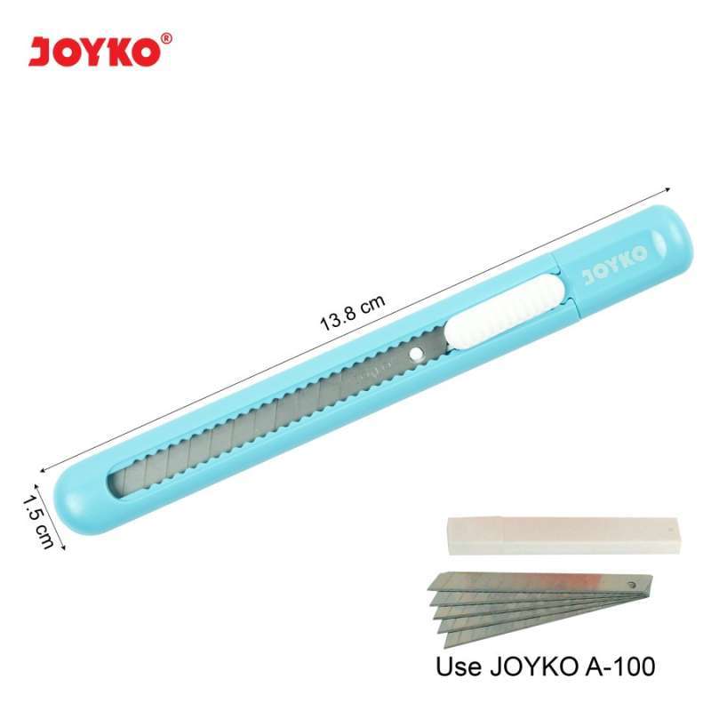 Promo Mini Cutter Joyko Cu-504 Warna Pastel Kecil Pisau Tajam Kuat Cu ...