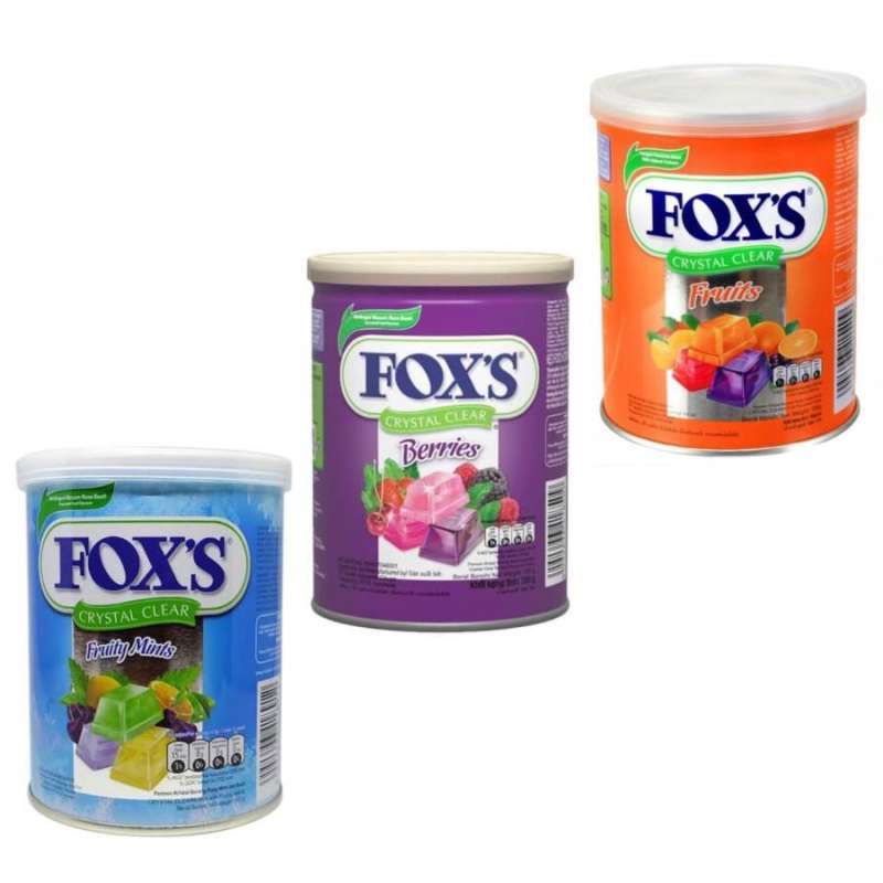 Jual Permen Fox's Fruits Permen Fox's Berries Permen Fox's Fruity Mints ...
