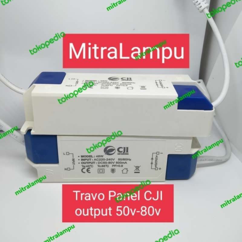 Jual Led Driver/ballast Travo Adaptor Downlight Panel Light 48w 48w Cji ...