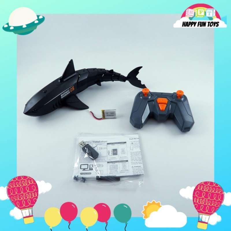 Promo BIONIC SHARK WATER EXPLORER / Robot Hiu Remote Control Diskon 23% ...