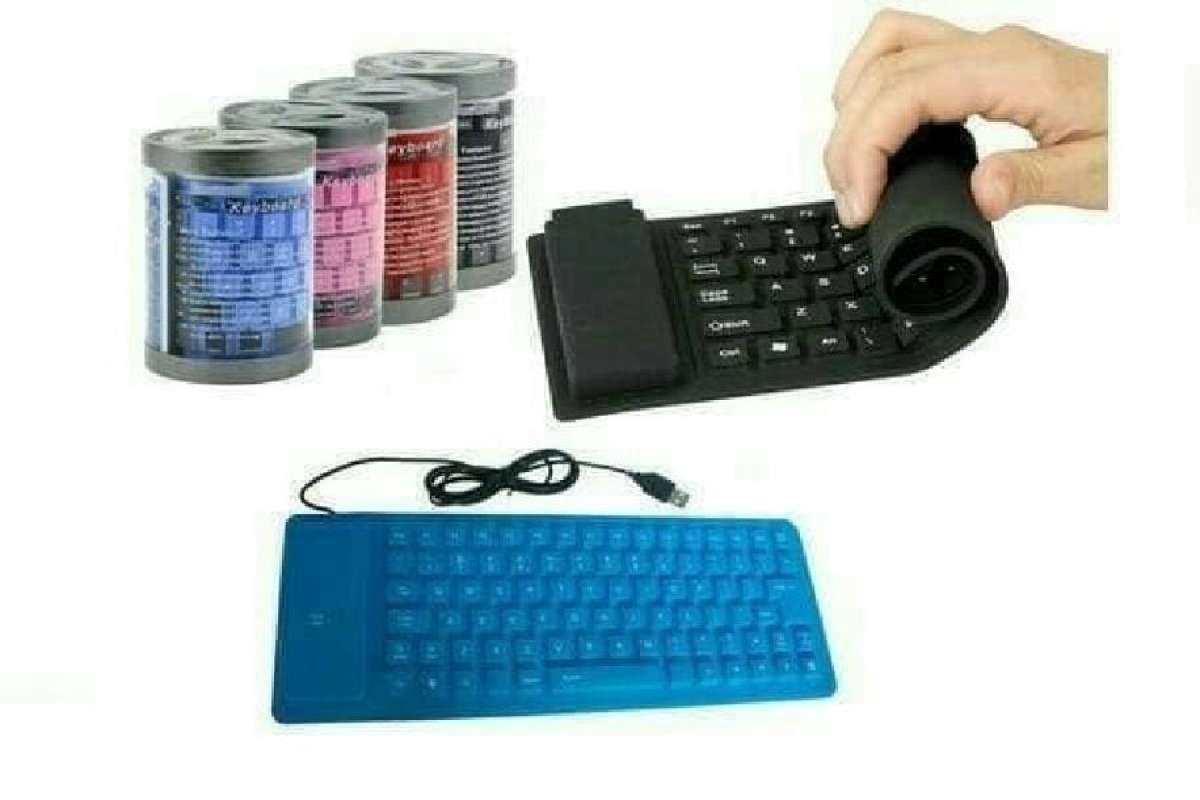 Jual Keyboard Luar External Usb Flexible Karet Usb Keyboard Laptop ...