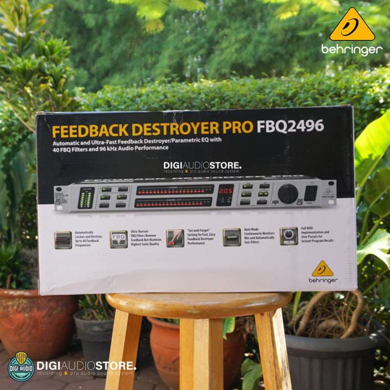 Jual Behringer Fbq2496 [ Fbq 2496 ] Digital Feedback Destroyer Pro Equalizer Audio Processor ...