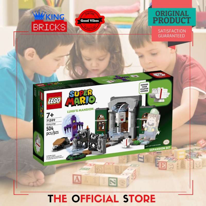 Promo LEGO Original SUPER MARIO 71399 Luigi Mansion Entryway - Mainan ...