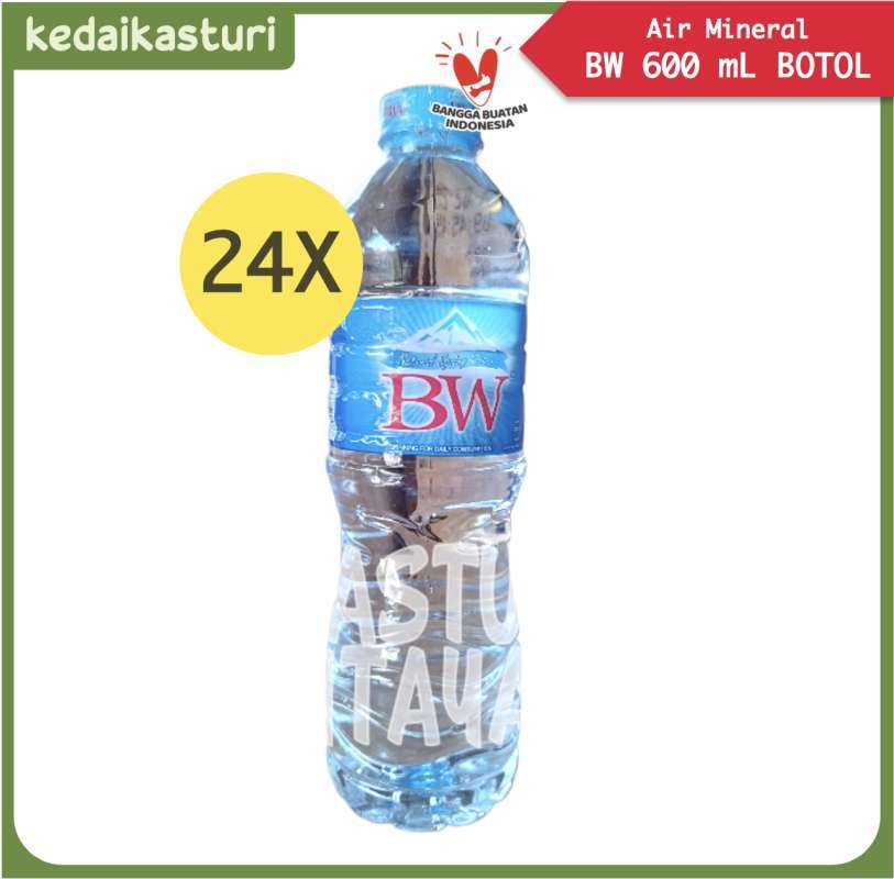 Jual Air Mineral Bw Rose Brand 600 Ml [1 Karton X 24 Botol] Di Seller ...