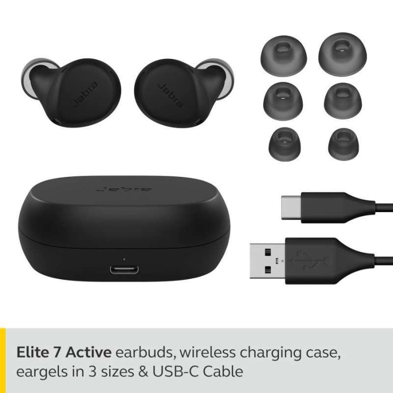 Jual True Wireless Stereo TWS Jabra Elite 7 Active Earbuds di Seller ...