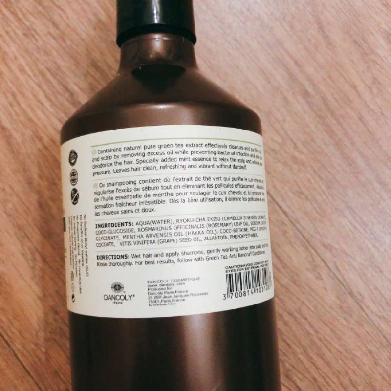 Jual Dancoly Angel Green Tea Anti-dandruff Shampoo 400ml Di Seller The ...