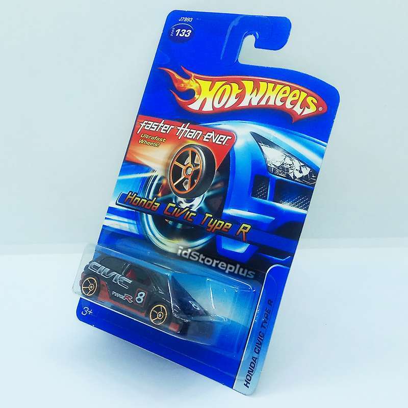 Jual Mainan Anak Diecast Mobil Hot Wheels Honda Civic Type R Faster ...