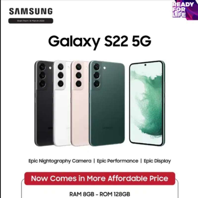 Jual Samsung Galaxy S22 GARANSI RESMI SAMSUNG INDONESIA MEMORY INTERNAL 128 GB di Seller Keong ...