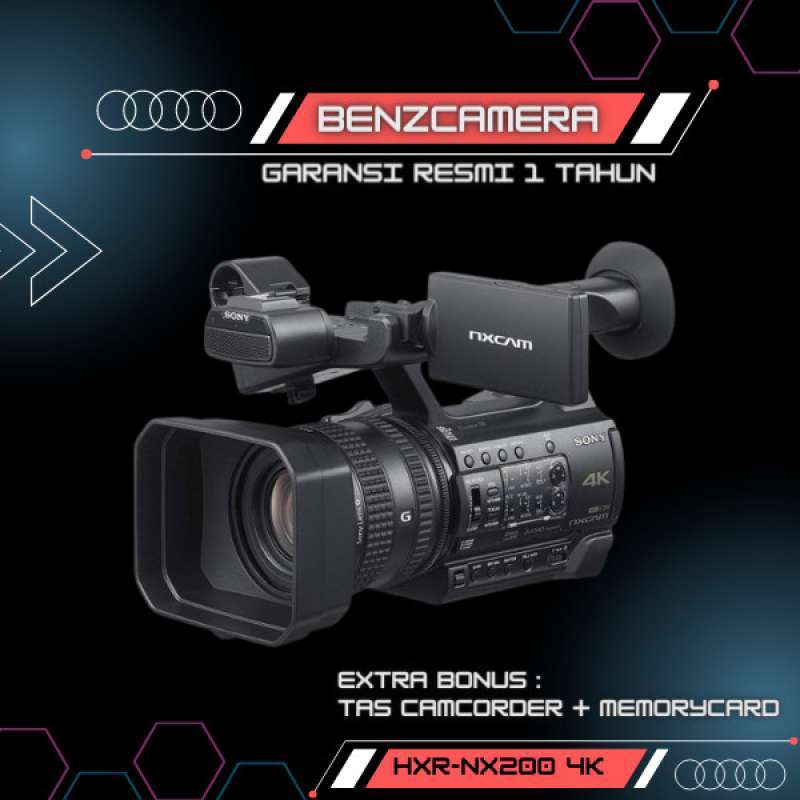Jual Sony Hxr-Nx200 4K Nxcam Camcorder Garansi Resmi di Seller Adisah ...