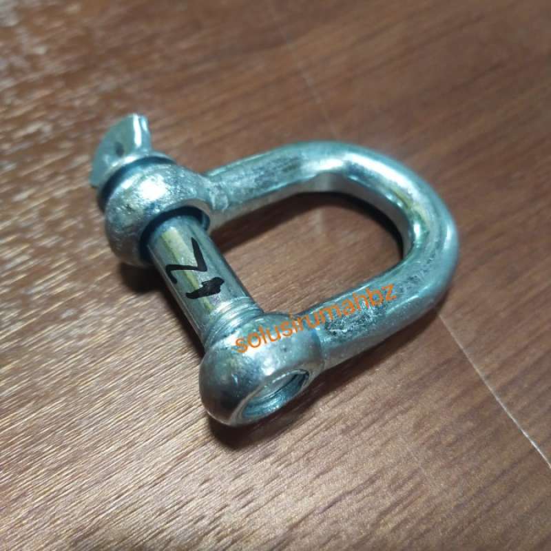 Jual Segel D 12mm Shackle Clamp M12 Sambungan Rantai Besi Seling Sling ...