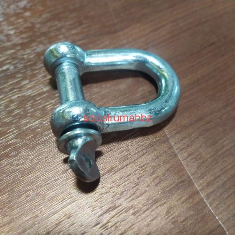 Jual Segel D 12mm Shackle Clamp M12 Sambungan Rantai Besi Seling Sling ...