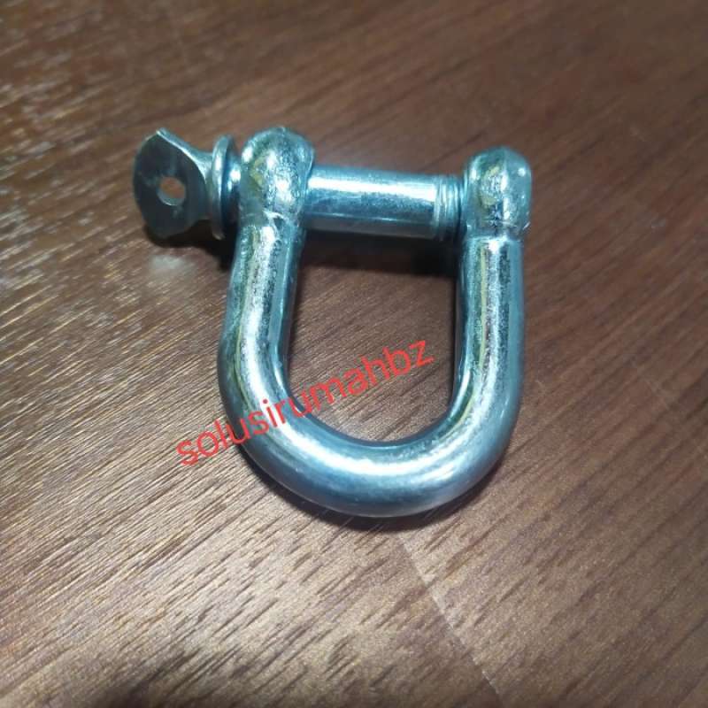 Jual Segel D 12mm Shackle Clamp M12 Sambungan Rantai Besi Seling Sling ...